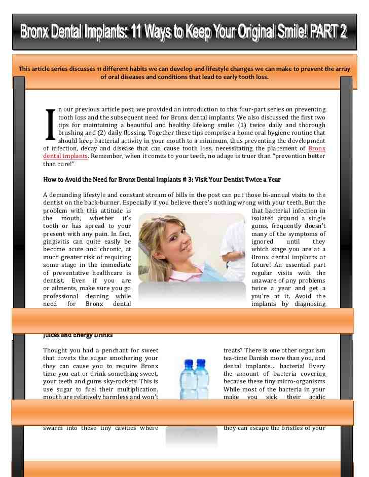 Can dental implants make you sick - Dental News Network